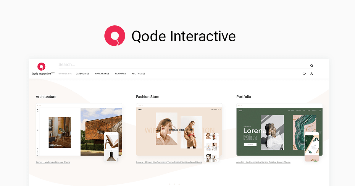 The list of premium WordPress themes - Qode Interactive